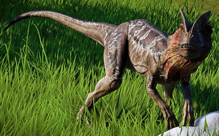 Dilofozaur (Dilophosaurus) – nowy opis | DinoAnimals.pl