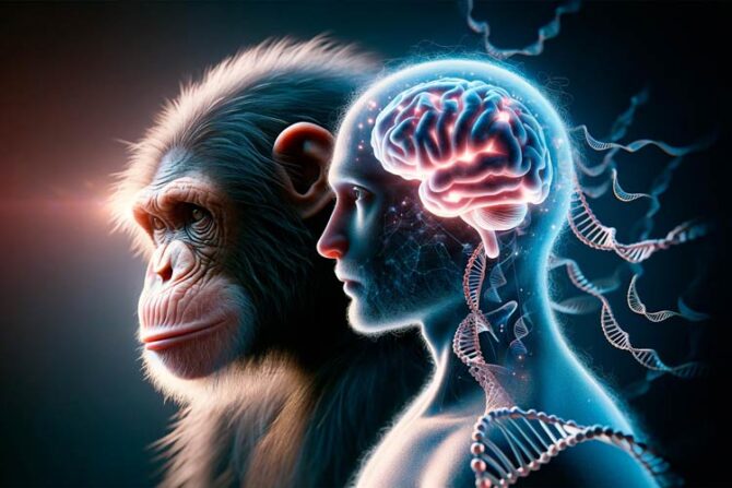 Ewolucja mózgu człowieka | DinoAnimals.pl